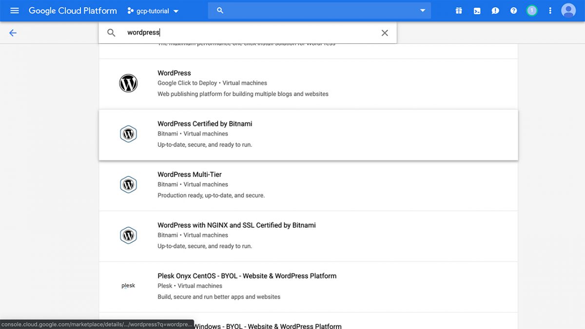 WordPress / Tutorial #1: How to install WordPress on Google Cloud Platform (GCP) – Charles Note